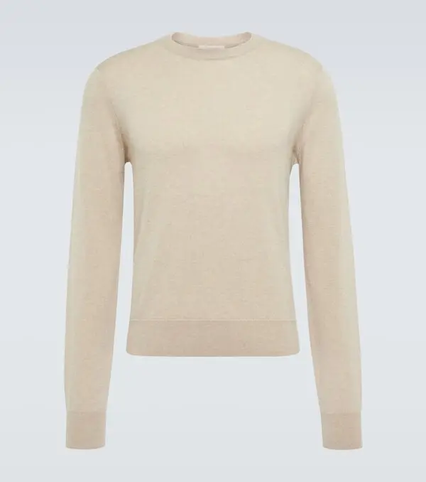 THE ROW Benji Cashmere Sweater - Beige