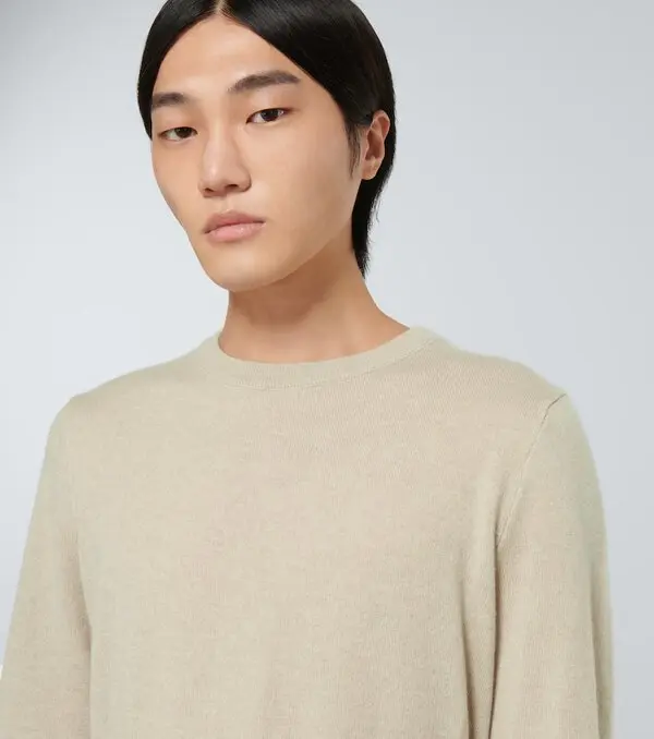 THE ROW Benji Cashmere Sweater - Beige