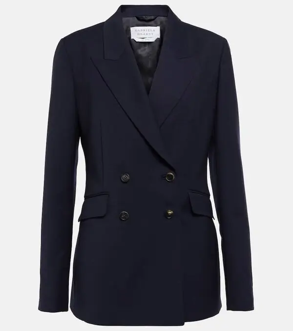 Gabriela Hearst Angela Wool Blazer - Blue