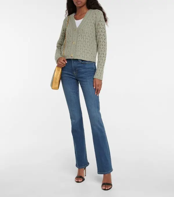 FRAME Le Mini Boot Mid-rise Jeans