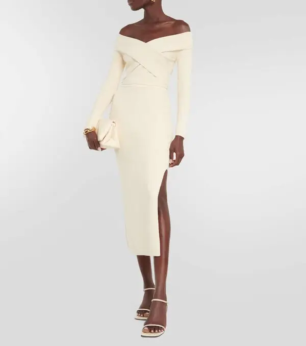 Simkhai Verina Knitted Midi Skirt
