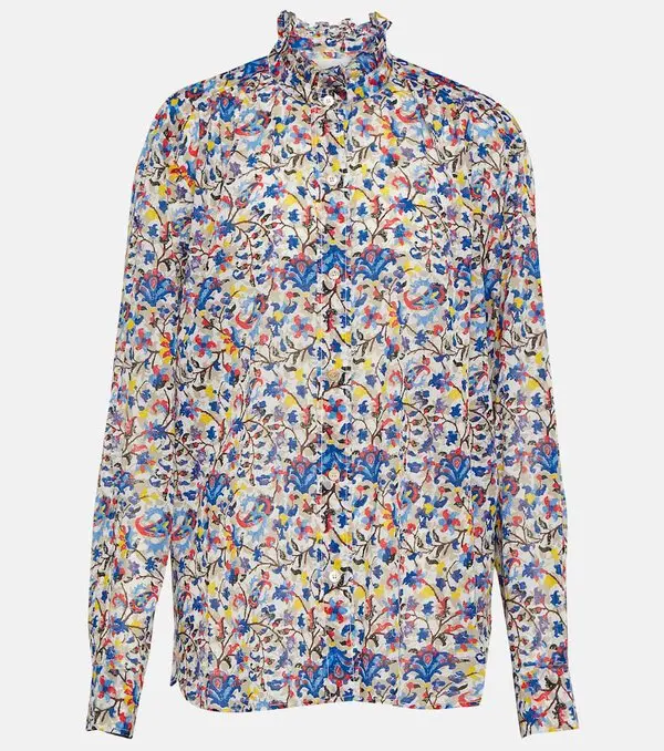 MARANT ETOILE Gambine Floral Blouse