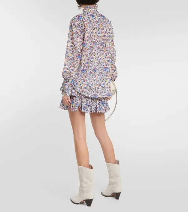 MARANT ETOILE Gambine Floral Blouse
