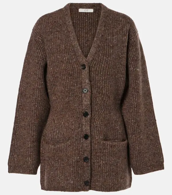 Co Wool-blend Tweed Cardigan