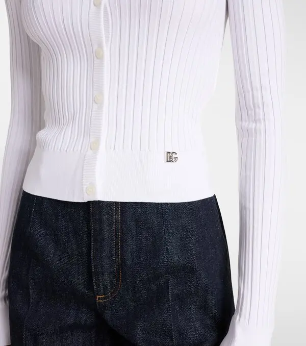 Dolce & Gabbana Ribbed-knit Cardigan