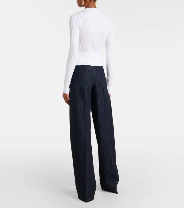 Dolce & Gabbana Ribbed-knit Cardigan