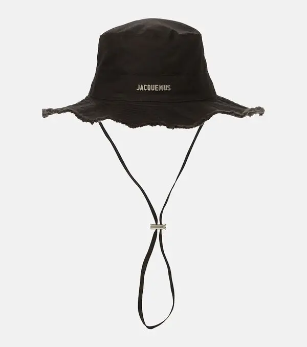 Jacquemus Le Bob Artichaut Bucket Hat - Black