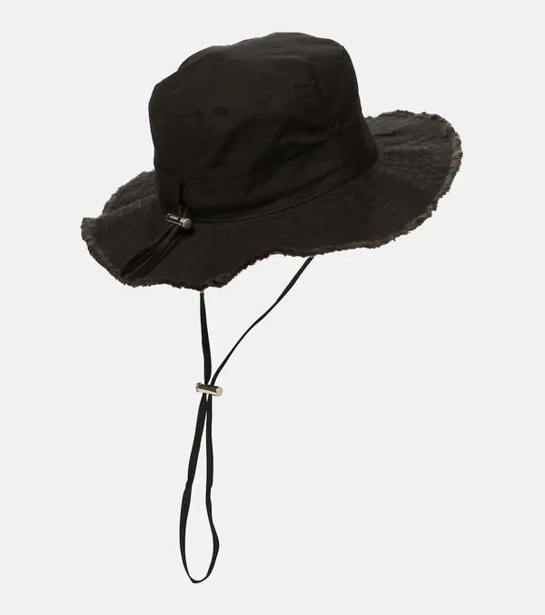 Jacquemus Le Bob Artichaut Bucket Hat - Black
