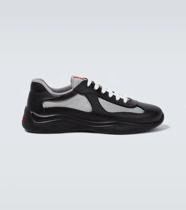 Prada America's Cup Sneakers - Black