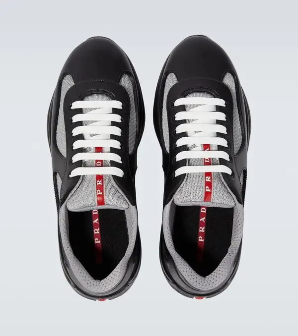 Prada America's Cup Sneakers - Black