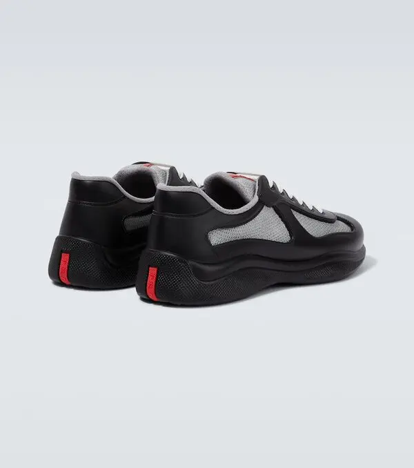 Prada America's Cup Sneakers - Black