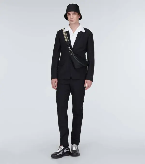 Prada America's Cup Sneakers - Black