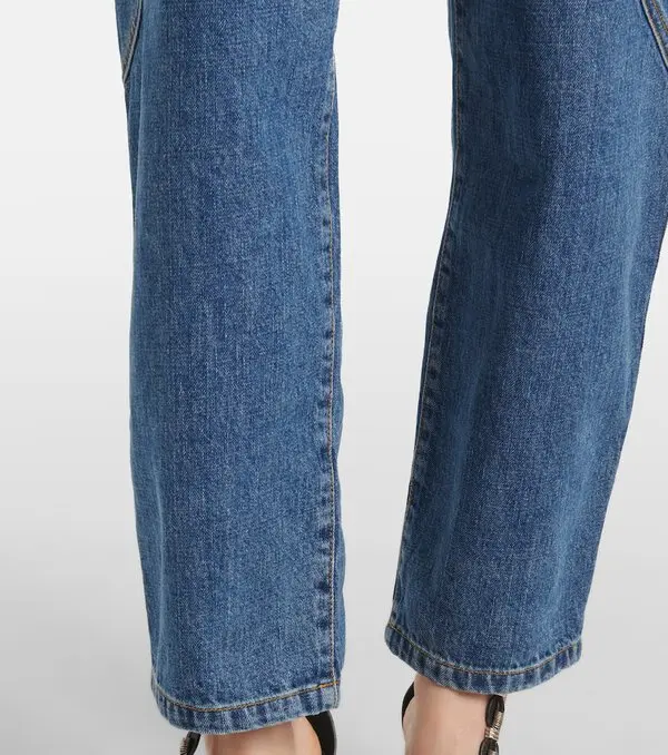 Isabel Marant Étoile Catarina Quilted Jeans