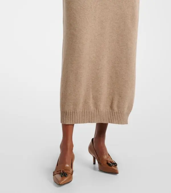 Brunello Cucinelli Cashmere Turtleneck Maxi Dress