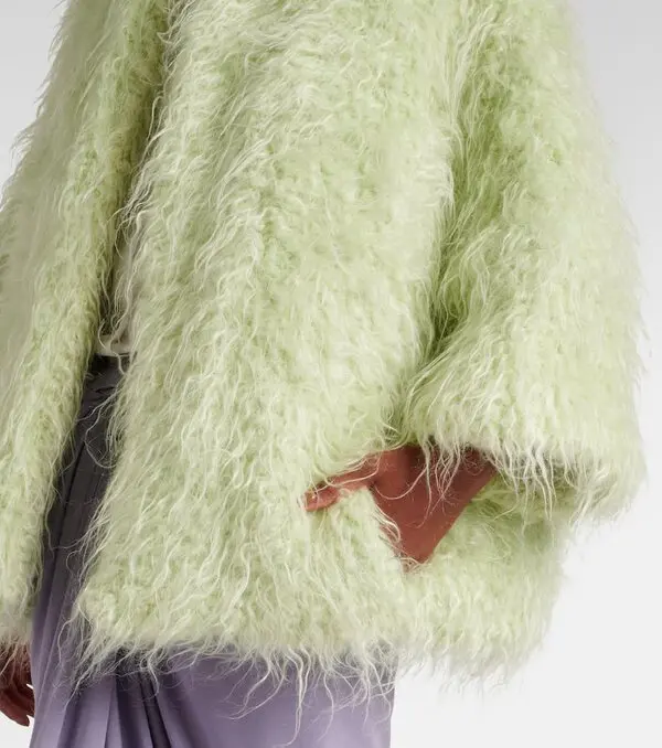 Dries Van Noten Faux Shearling Jacket