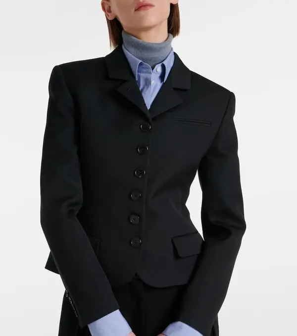 THE ROW Fletcher Wool Blazer