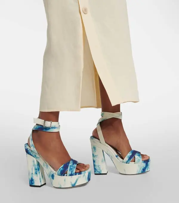 JIMMY CHOO Gaia 140 Platform Sandals