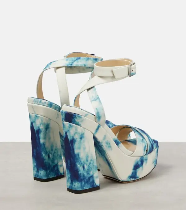 JIMMY CHOO Gaia 140 Platform Sandals