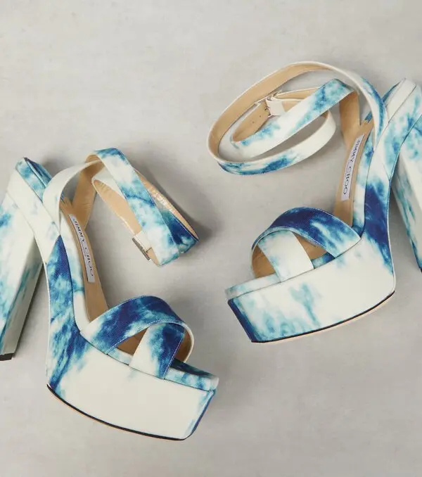 JIMMY CHOO Gaia 140 Platform Sandals