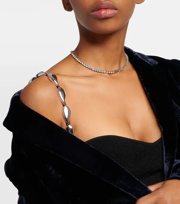 Galvan Crystal Wave Bodysuit