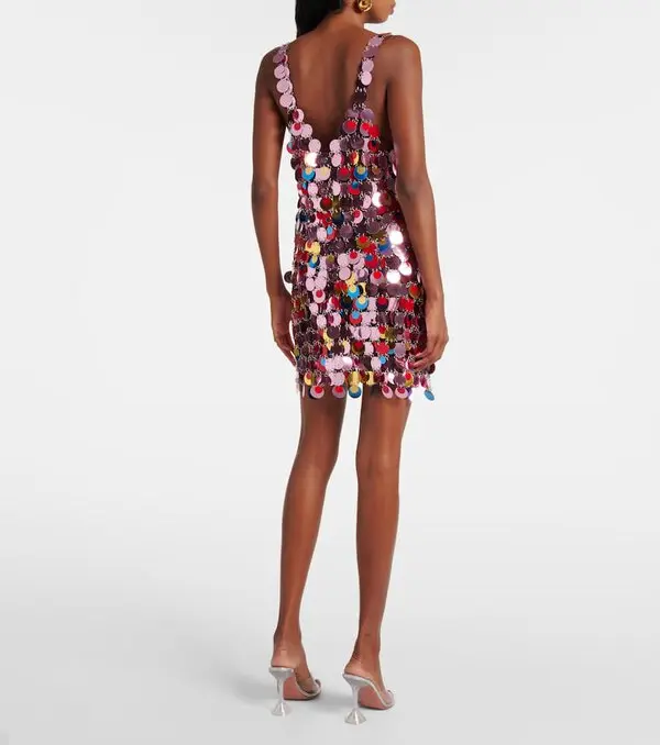 Rabanne Sequined Mini Skirt