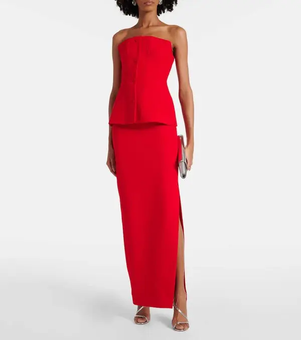 Roland Mouret Crepe Gown