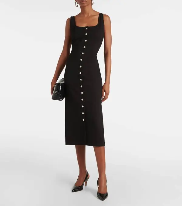 Staud Domani Midi Dress