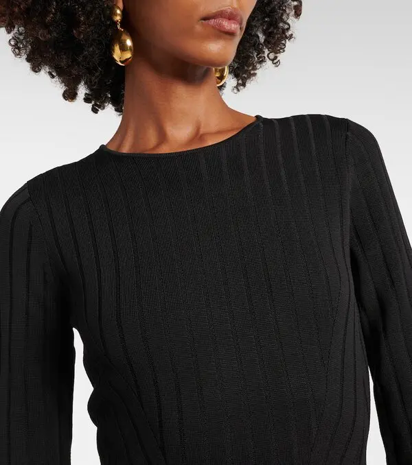 Simkhai Sharron Fringed Midi Dress
