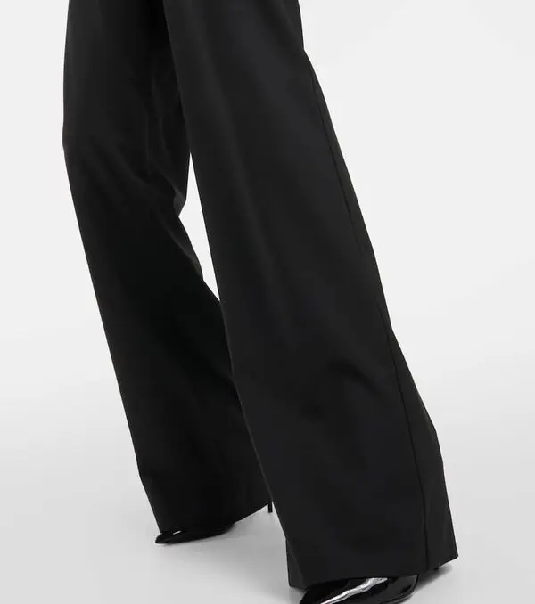 Dolce & Gabbana Wool-blend Wide-leg Trousers