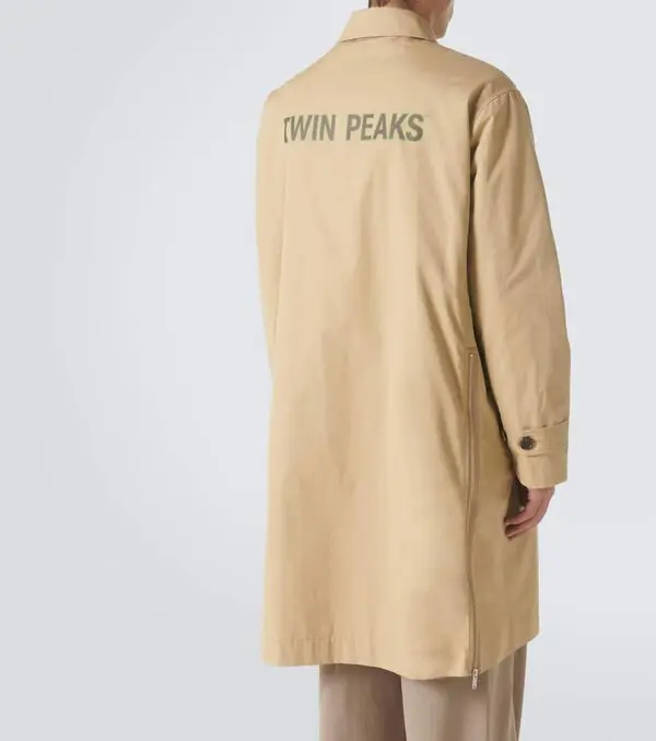 Undercover Printed Cotton Coat
