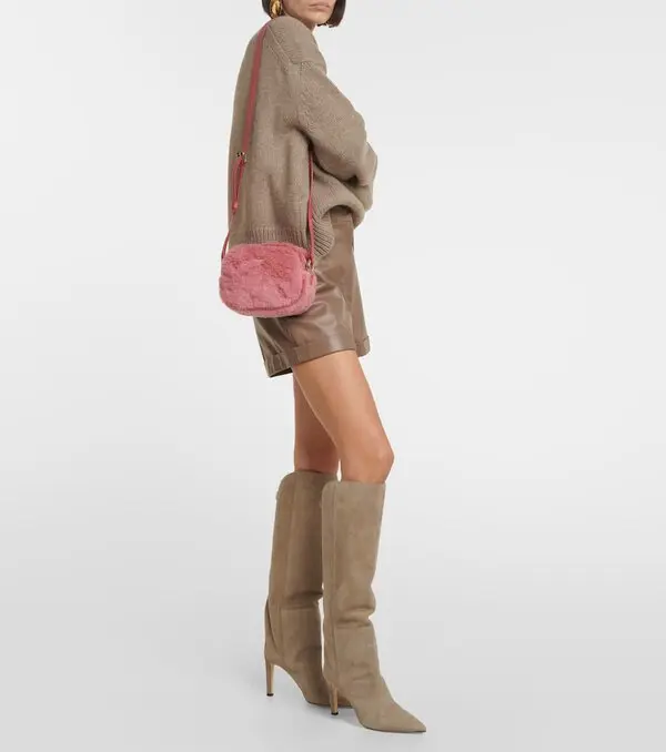 Max Mara Small Teddy Camera Bag - Pink
