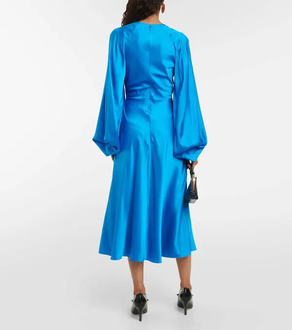 ROKSANDA Koda Silk Midi Dress