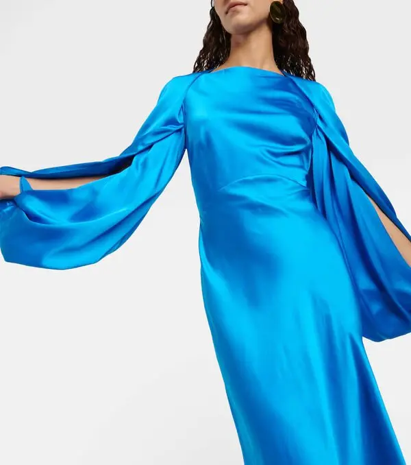 ROKSANDA Koda Silk Midi Dress