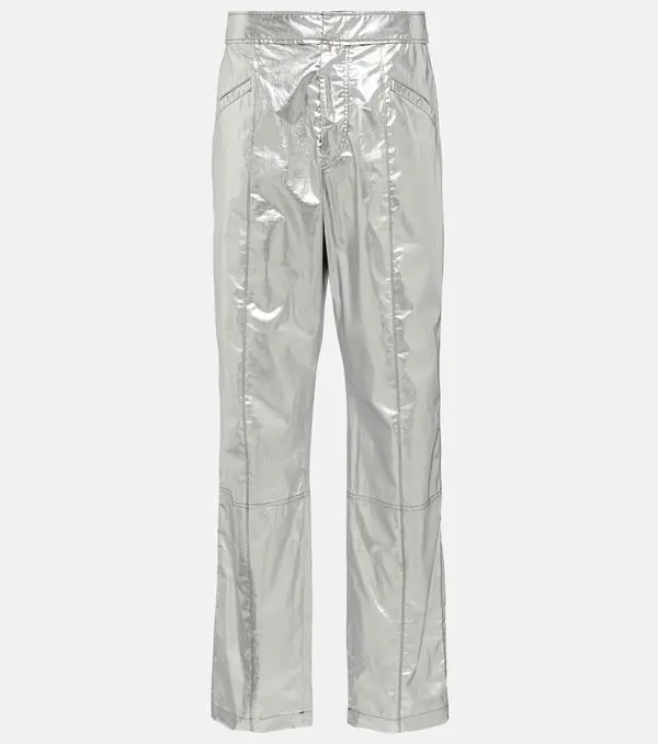 Isabel Marant Anea High-rise Coated Pants