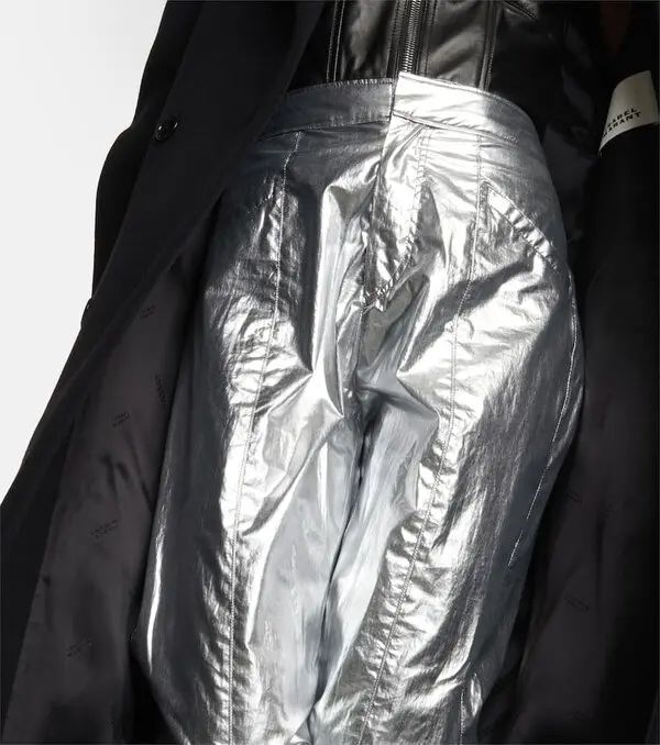 Isabel Marant Anea High-rise Coated Pants