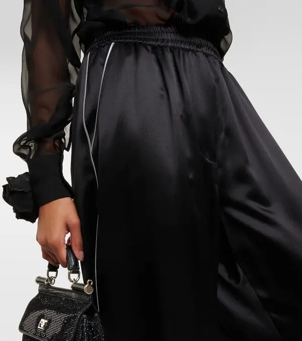 Dolce & Gabbana High-rise Wide-leg Pants
