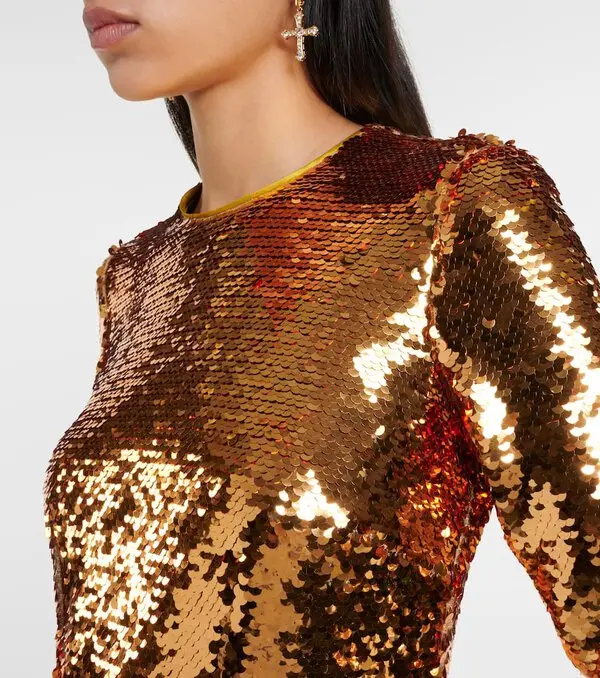 Dolce & Gabbana Sequined Gown