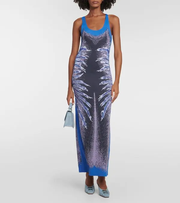 Y/project Printed Maxi Dress
