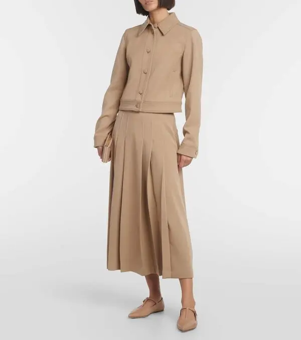 Gabriela Hearst Lola Leather Ballet Flats - Brown