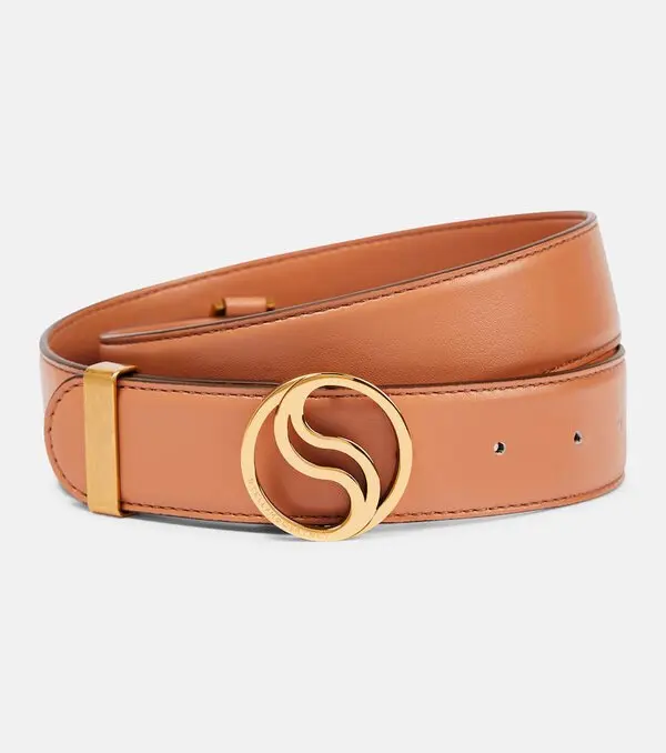 Stella McCartney Monogram Fabric Belt - Neutrals