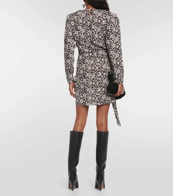 MARANT ETOILE Dulce Floral Wrap Dress