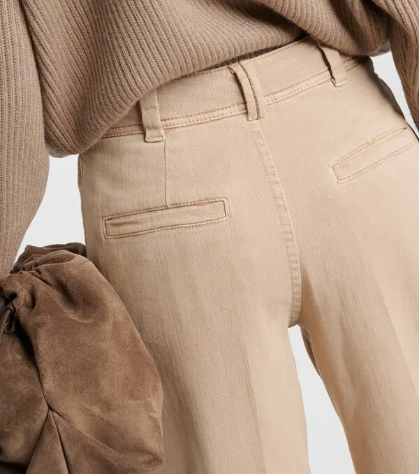 Brunello Cucinelli Pleated Jeans