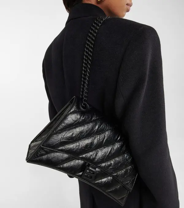 Balenciaga Crush Medium Shoulder Bag
