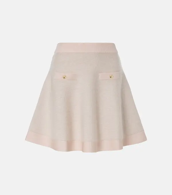 Nina Ricci Wool-blend Miniskirt