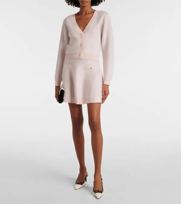 Nina Ricci Wool-blend Miniskirt