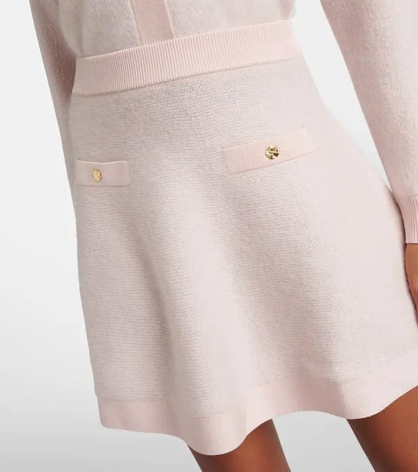 Nina Ricci Wool-blend Miniskirt