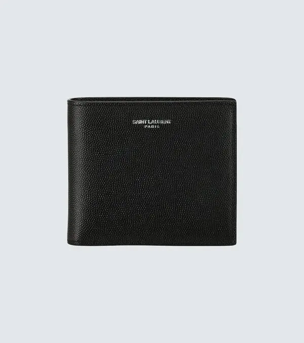 Saint Laurent East/west Folded Wallet - Black