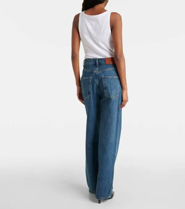 Wardrobe.NYC High-rise Straight Jeans