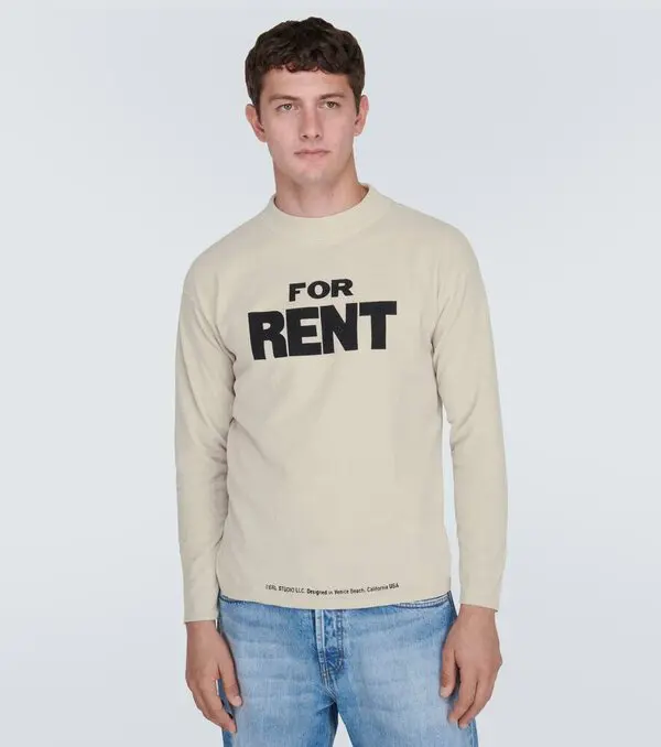 ERL For Rent" Long Sleeve Sweater