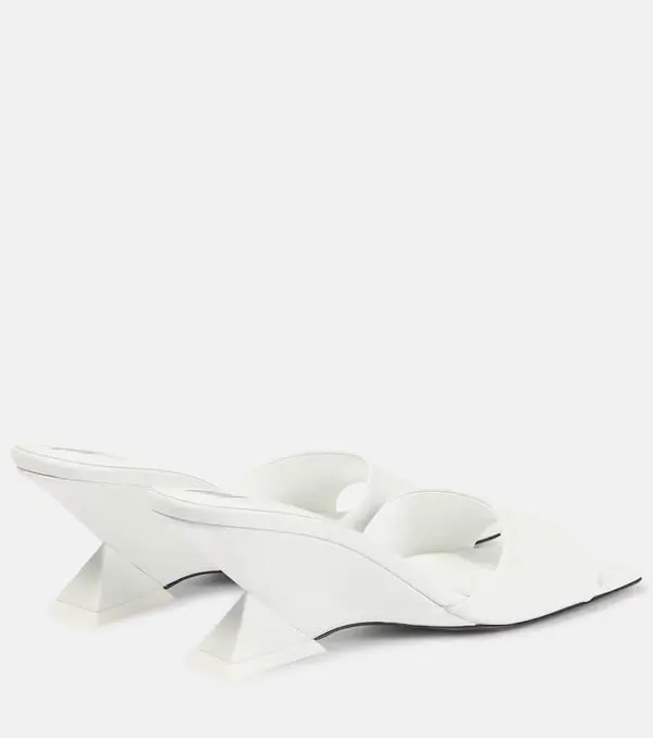 Attico Cheope Leather Mules
